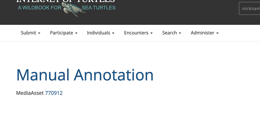 Adding Annotation to Run Match - Bug Reports - Wild Me Community Forums Adding Annotation to Run Match - Bug Reports - Wild Me Community Forums